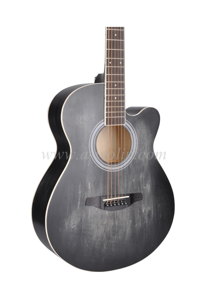 [aileen] New Product 40 Inch Cutaway Acoustic Guitar Af H00lc Buy