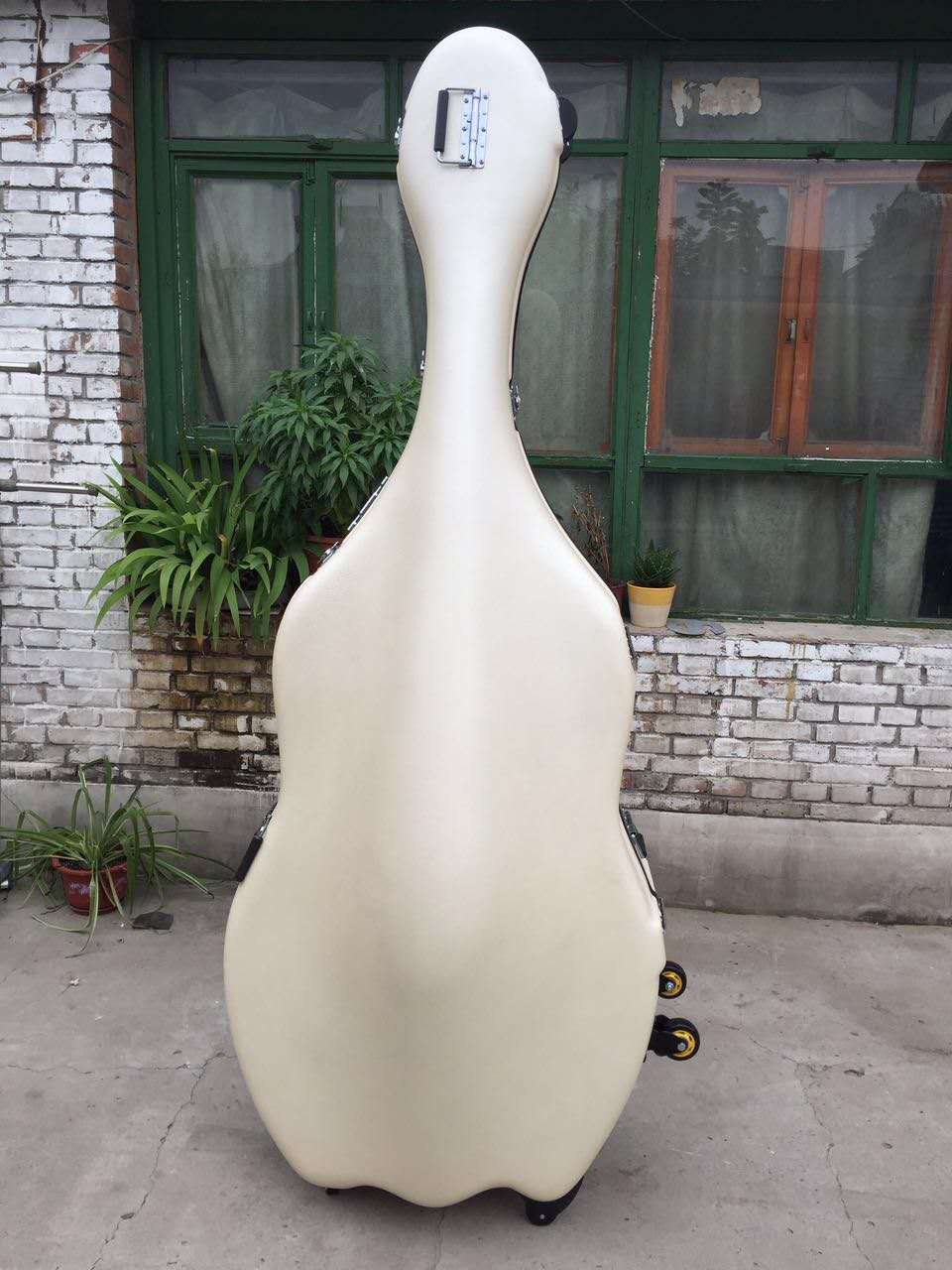 3/4 Hard Fiberglass Double Bass Case (CSB006) - Aileen Music