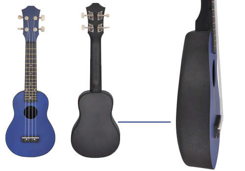 New Linden Plywood Top Plastic Student Ukulele(AU-P01) - Buy plastic ...